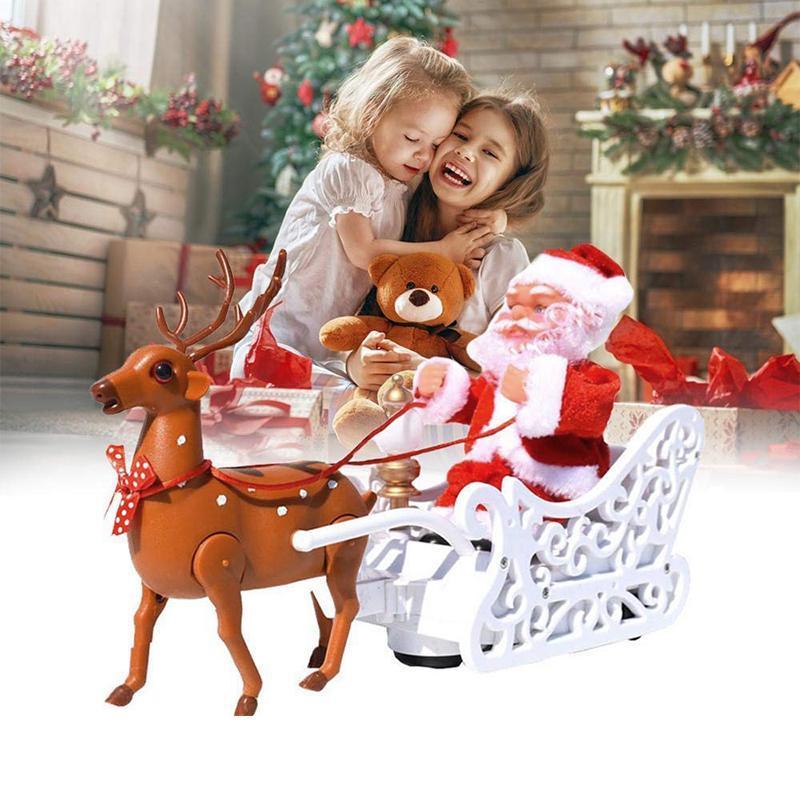 Electric Santa Claus Toys Music Deer – splendiday
