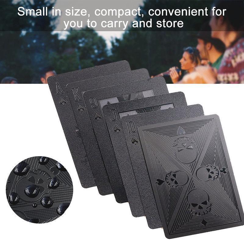 Waterproof Black Diamond Playing Cards – splendiday